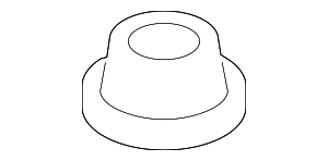 2006-2013 Toyota Radiator Assembly Upper Insulator 16523-20020 | Toyota ...