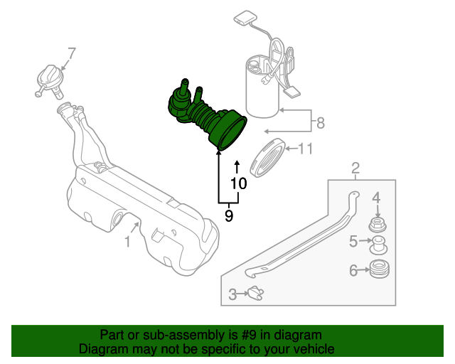 16117197690 - 2003-2005 BMW Z4 Regulator Assembly (16-11-7-197-690 ...