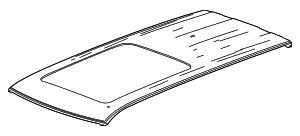 2021-2024 GM Roof Panel 84800595 GM | GMPartsDirect.com