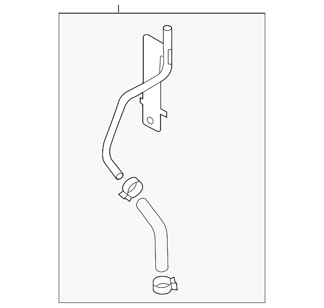 2011-2014 Mazda 2 Vacuum Tube D651-43-480A | MazdaParts.Online