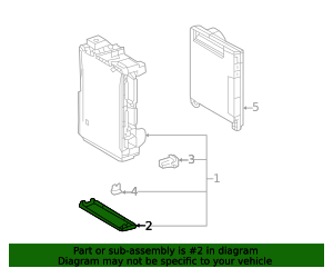 2021-2022 Toyota Corolla Junction Block Cover 82672-12640 | Toyota Parts