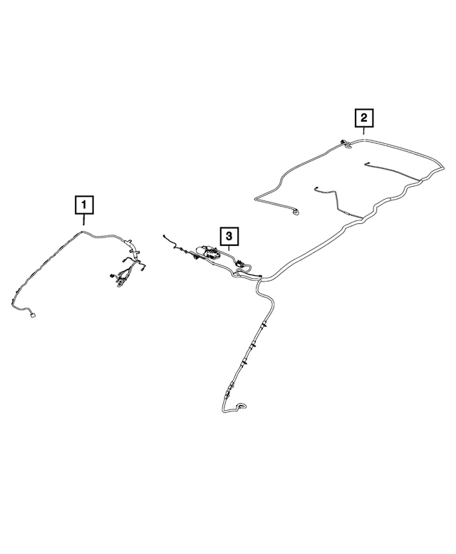 2018-2020 Mopar Jumper Wiring 68338258AA | Mopar Estores