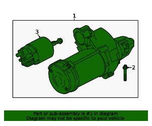 12418621648 - 2017-2022 BMW M760i xDrive Starter (12-41-8-621-648 ...