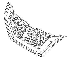 2021-2023 Nissan Rogue Grille 62310-6RA0B | Nissan Parts Store