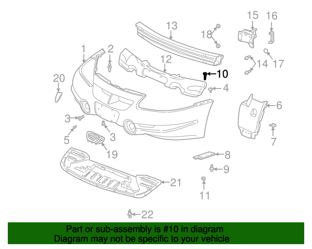 2000-2016 GM M6x1x27 Multi-Purpose Bolt 11517103 GM | GMPartsDirect.com