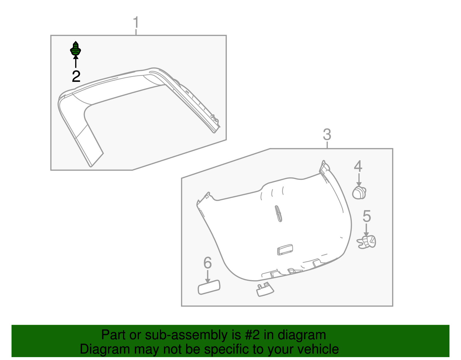 W714372-S300 - 2010-2024 Ford - Mount Panel Rivet | Ford OEM Parts Outlet