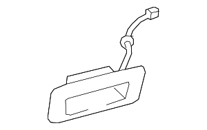 2018-2019 Toyota Sequoia Handle, Outside 76802-0C010-E3 | Toyota Parts ...