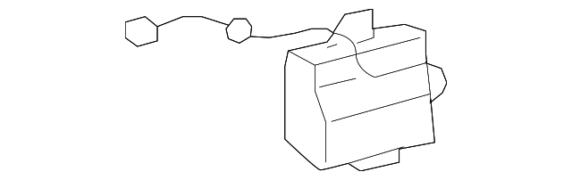 69110-0C031 - Lock Assembly, Back Door With Motor - 2008-2022 Toyota ...