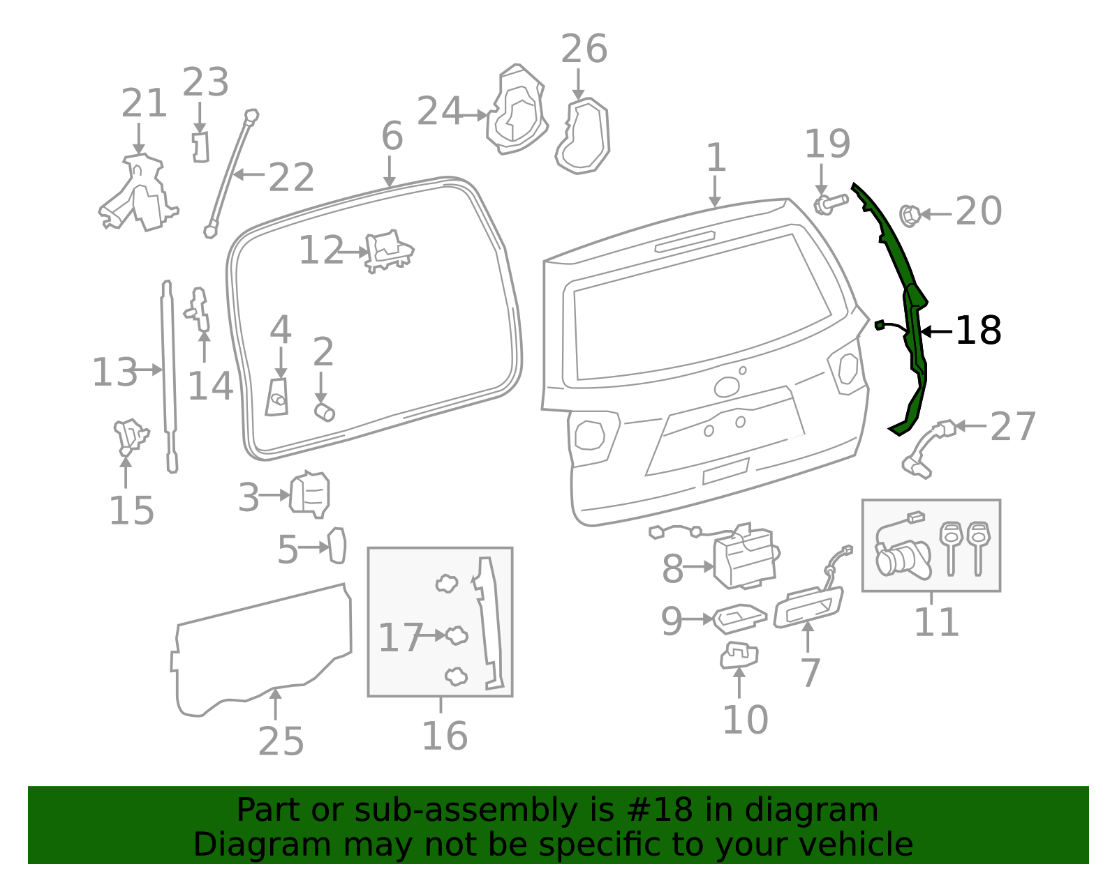 2008-2022 Toyota Sequoia Pinch Sensor 84260-0C012 | Toyota Parts Center