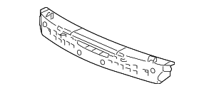 71172-TP6-A00 - Box, Front Bumper Beam - 2010-2015 Honda | Honda ...