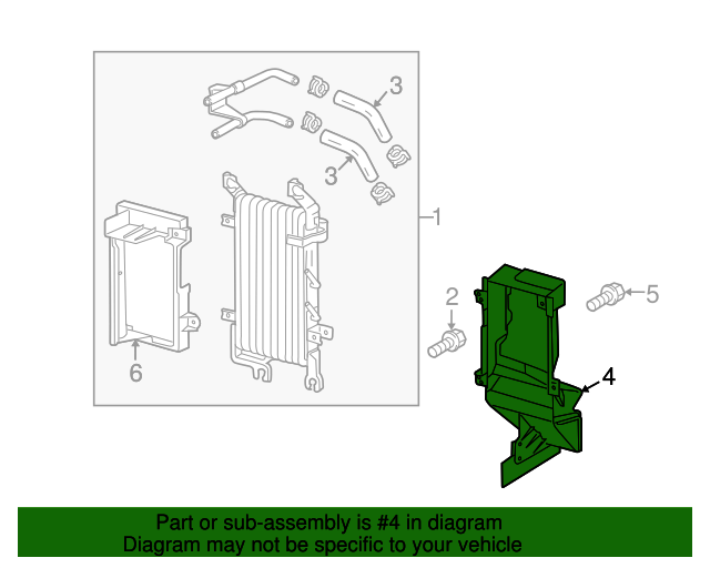 2013-2015 Lexus LX570 Rear Duct 32917-60060 | OEM Parts Online