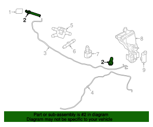 32328266 - Headlight Washer Nozzle 2021-2022 Volvo XC60 ...