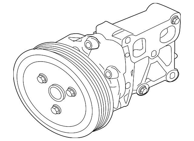 Water Pump Assembly - Mitsubishi (1300A083) | Auto Parts