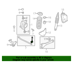 2005-2022 Ford Track Bar Bushing AC3Z-3A116-A | TascaParts.com