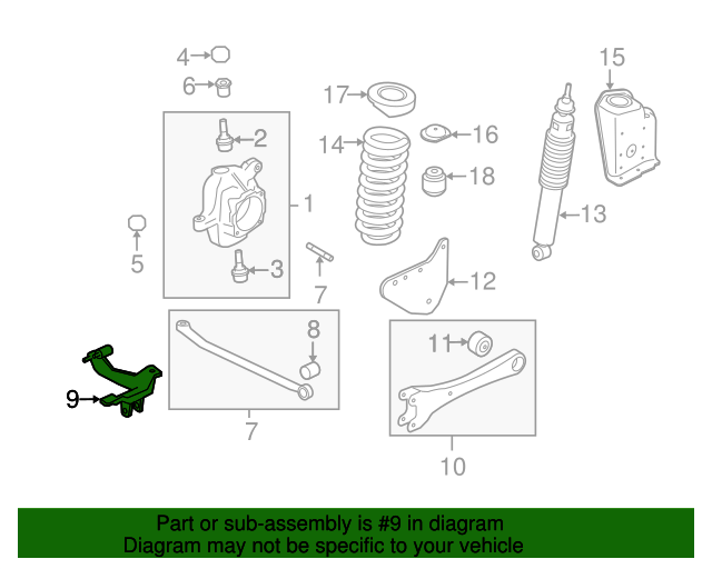 Genuine OEM Ford Part - Track Bar Bracket JC3Z-3A093-A | Genuine OEM ...