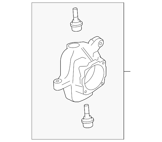 2006-2012 Ford Spindle 6C3Z-3130-A | OEM Parts Online