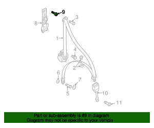 N-014-712-11 - Adjuster Bolt 2008-2017 Audi | Audi OEM Parts