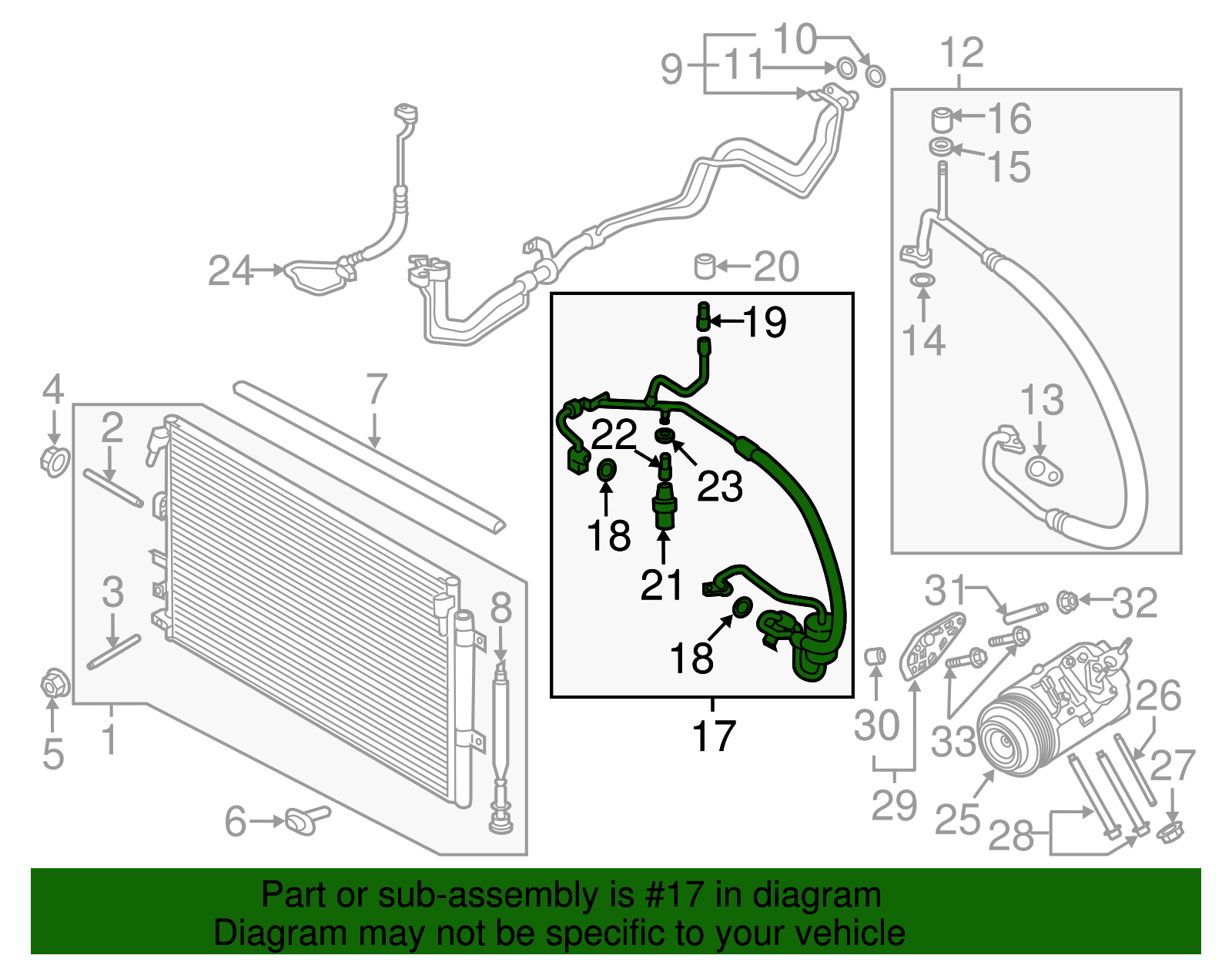 J2GZ-19972-A - Hose & Tube Assembly 2015-2018 Ford Edge | Big 3 Auto Parts