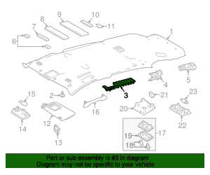2013-2018 Toyota RAV4 Trim Support 63361-0R060 | Toyota Parts Center