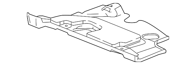 2017-2022 Chevrolet Black Instrument Panel Lower Trim Panel Insulator ...