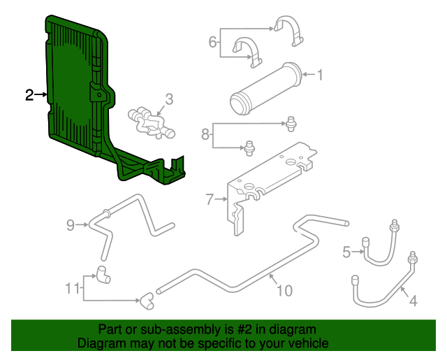 1997-2002 Dodge Cooler 52028574ah | TascaParts.com