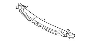 Genuine Toyota Bumper Impact Absorber part# 52618-12100 for 2019-2024 ...