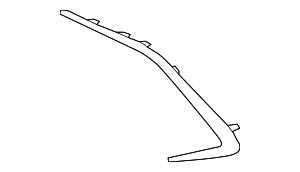 2019-2024 Toyota Corolla Molding Front Bumper - PASSENGER SIDE 52712 ...