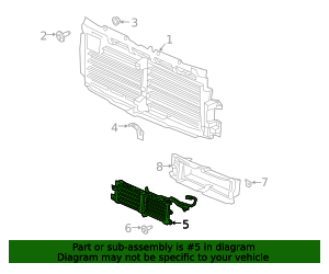 2020-2023 GM Front Bumper Shutter 87830734 | OEM Parts Online