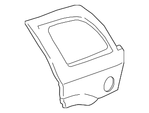 2002-2009 GM Passenger Side Body Side Outer Panel 15077883 GM ...