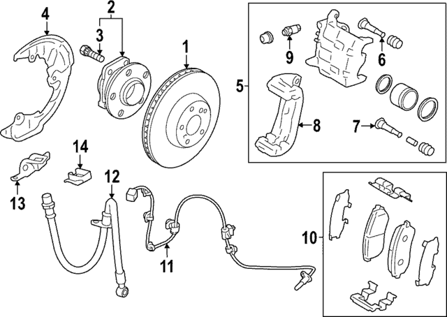 2022-2024 Toyota GR86 Front Wheel Bearing Hub Assembly Toyota GR86 2023 ...