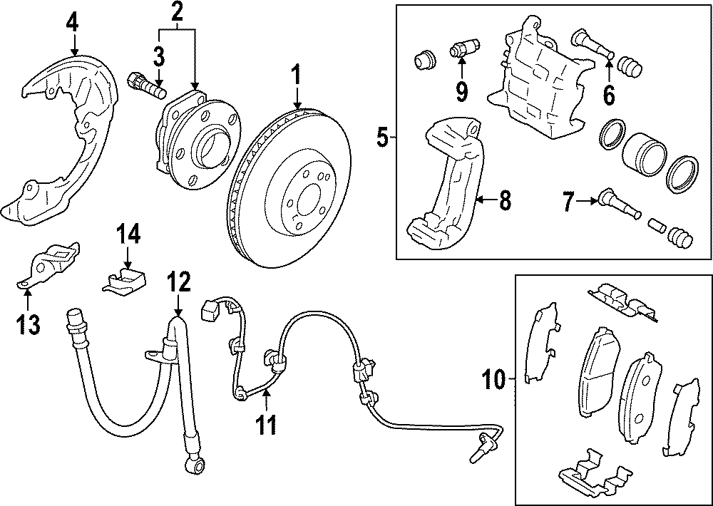 2022-2025 Toyota GR86 Hub Assembly SU003-11390 | Toyota Parts Center