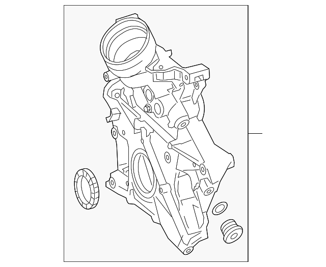 264-010-88-04 - Timing Cover 2021 Mercedes-Benz GLE 350 | Mercedes-Benz ...