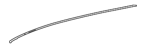 75555-F4010 - Drip Molding - 2018-2022 Toyota C-HR | Conicelli Toyota ...