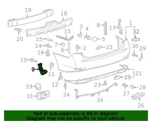 2013-2020 Lexus Mount Bracket 52156-30080 | OEM Parts Online