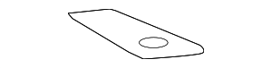 52581-30080 - Upper Bracket Protector - 2013-2020 Lexus | My L Parts