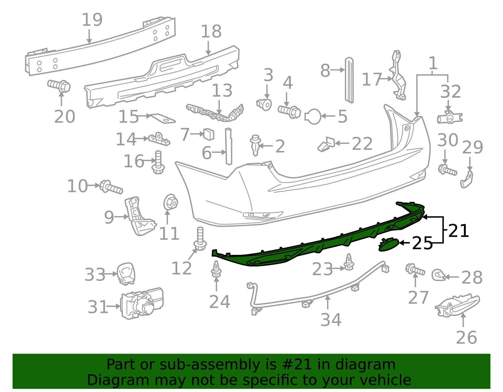 52108-30050 - Valance Panel 2013-2020 Lexus | Lexus of Stevens Creek Parts