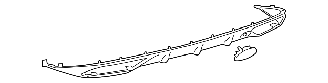 2016-2020 Lexus Valance Panel 52108-30110 | SSL Parts