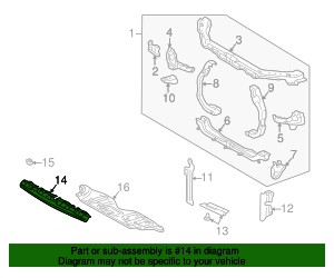 1997-2004 Toyota Under Cover 51441-06020 | Toyota Parts Center