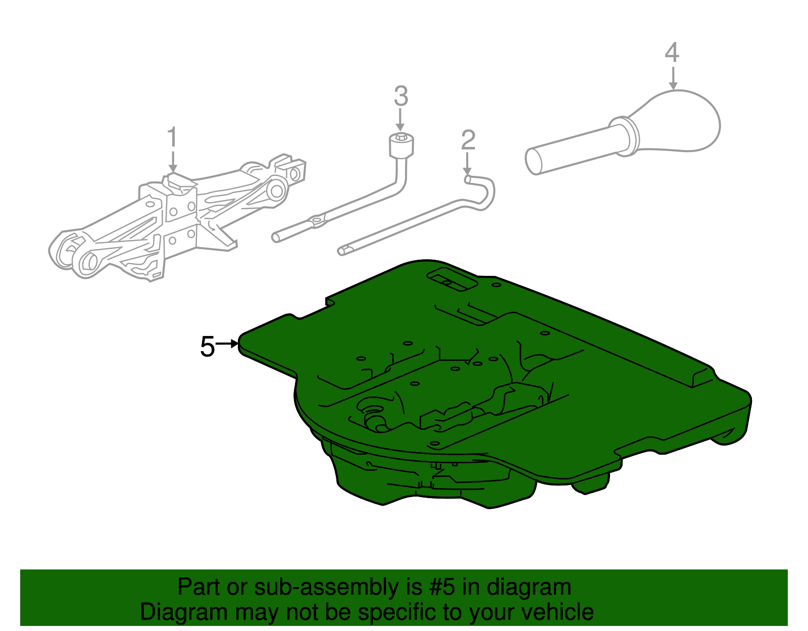 84542-TVA-A10 - 2018-2022 Honda Accord - Box Tool | Genuine Honda Parts