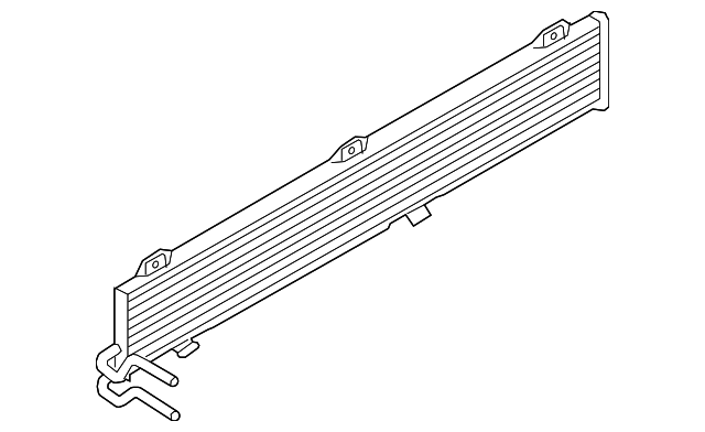 Ford GN1Z-7A095-L - Oil Cooler - 2018-2021 Ford EcoSport | OEM Ford ...