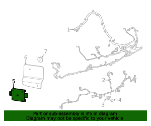 2020-2023 GM Passenger Side Obstacle Detection Control Module 84883511 ...