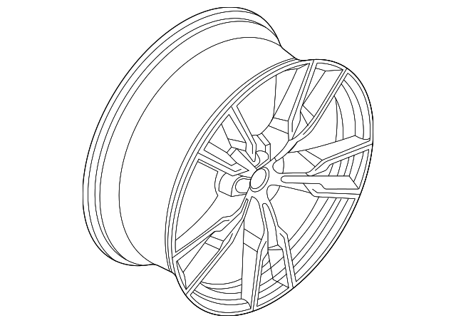 36118072002 - 2020-2023 BMW Wheel, Alloy (36-11-8-072-002) | BMW of ...