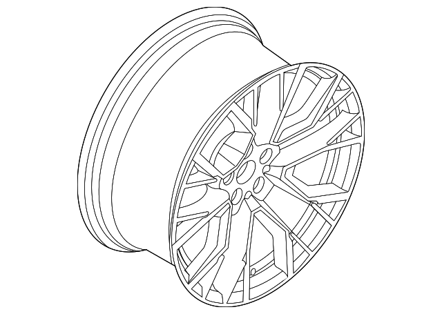 2020-2025 BMW X5 Wheel, Alloy 36-11-8-090-717 | BMW Parts Online Hub