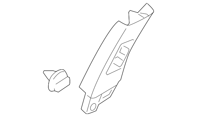 2008-2017 Infiniti Door Pillar Post Trim Set 76914-1BA0A | AutoNation Parts