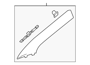 84446535 GM Windshield Pillar Trim | GM Parts Store