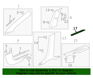 2018-2023 Buick Enclave Plate 84362772 | QuirkParts