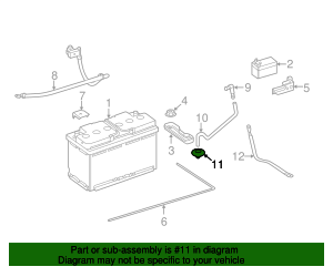 202-997-32-81 - Drain Hose Grommet 2006-2019 Mercedes-Benz | Mercedes ...