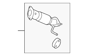 28610-1M300 - Front Pipe 2010-2013 Kia | Kia.Parts Store