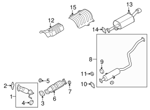 2010-2013 Kia OEM NEW 2010-2013 Kia Forte Forte Koup 2.0L Engine Front ...