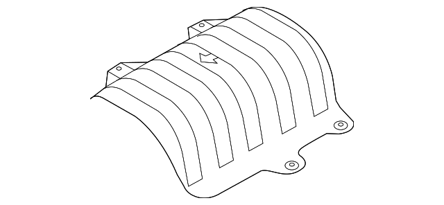 28795-1M000 - Exhaust Heat Shield - 2010-2013 Kia | Kia Auto Parts